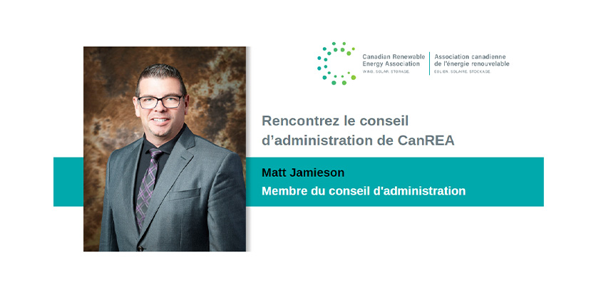 FAQ avec Matt Jamieson, membre du conseil d’administration CanREA - Le ...
