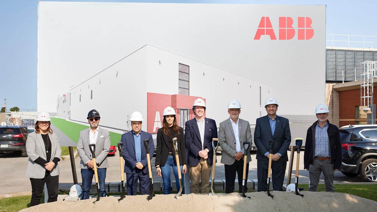 ABB inaugure la construction d'une usine canadienne de la division des ...